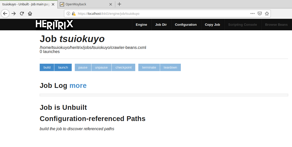 基於linux mint的網站典藏系統 - openwayback - 於是我又重看一次